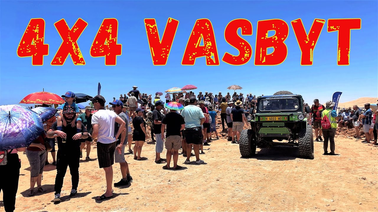 Vasbyt 4WD competition near Walvis Bay, west coast of Namibia, southern ...