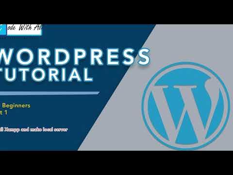 WordPress Beginner Tutorial Part 1 - YouTube