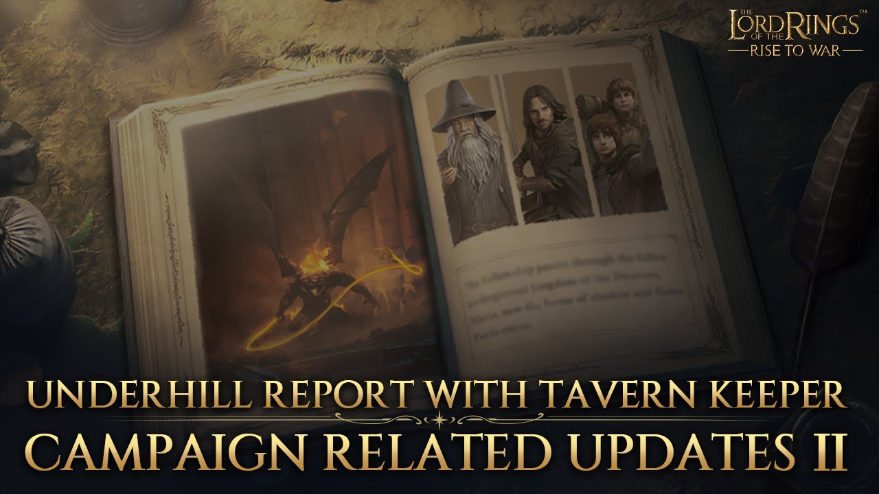 Underhill Report with Tavern Keeper-Campaign Recent Updates & PBE ...