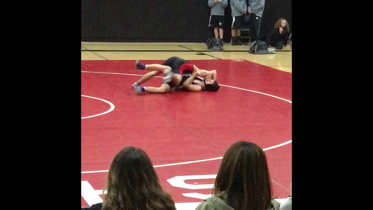 Jacob -Wrestling Match CBHS January 11th, 2017 - YouTube