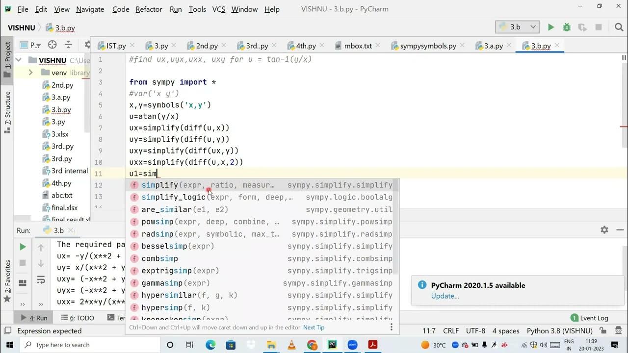 mathematics lab 3b | VTU lab |VTU 2022 Scheme Lab - YouTube