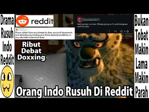 Drama Orang Indo Rusuh Di Reddit
