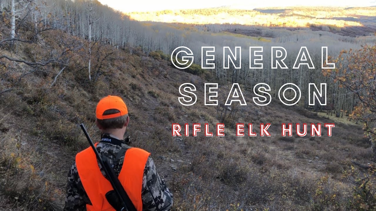 2020 Utah general Season Rifle Elk Hunt - YouTube