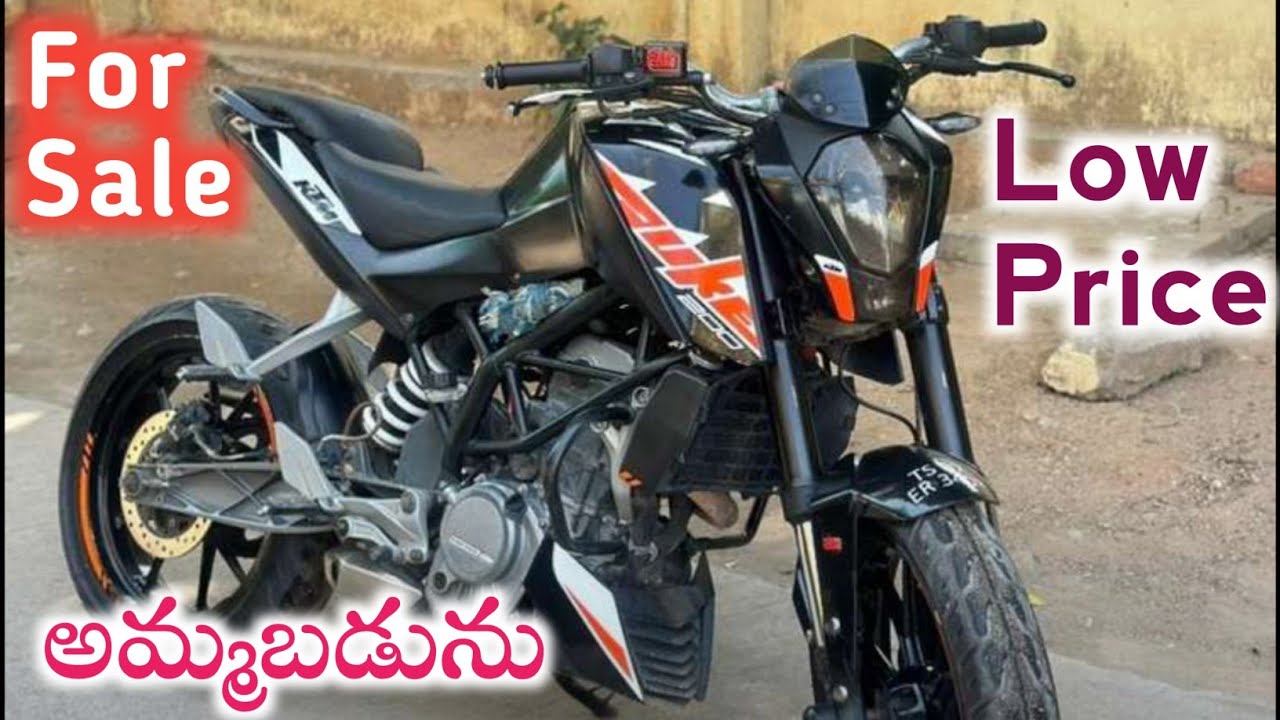 Second hand Duke 200 for sale || second hand bikes in hyderabad || Duke ...