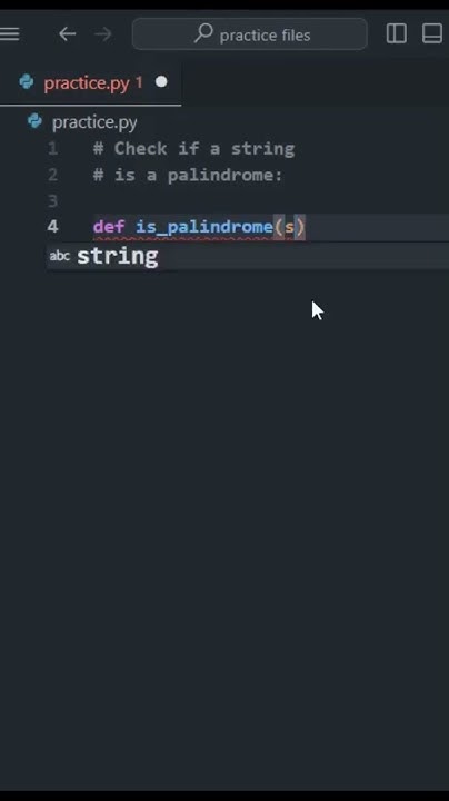 Check if a string | #python #pythonprogramming#coding#learnpython #pythonforbeginners - YouTube
