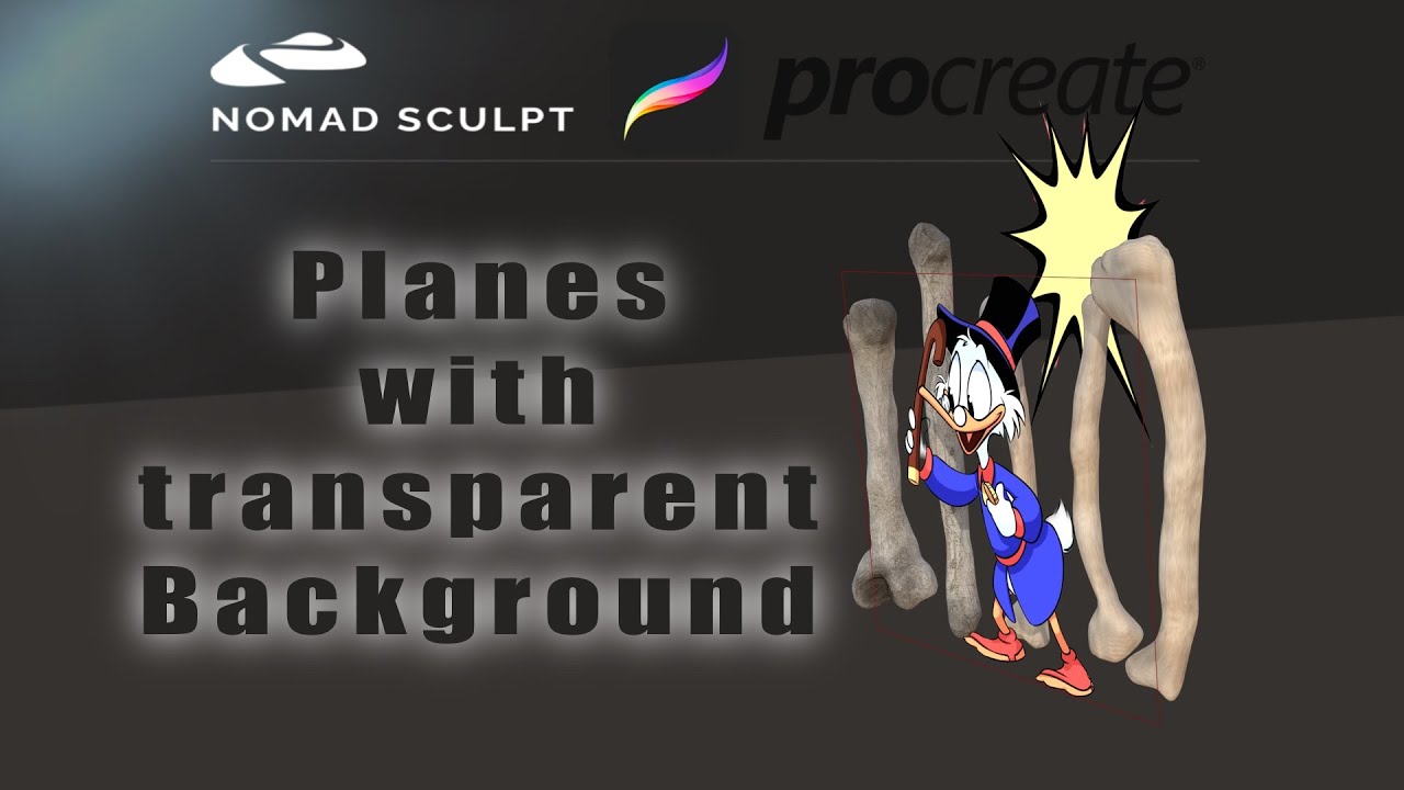 Nomad Sculpt - 2D Planes with transparent Background (V1.68 -7.11.2022 ...