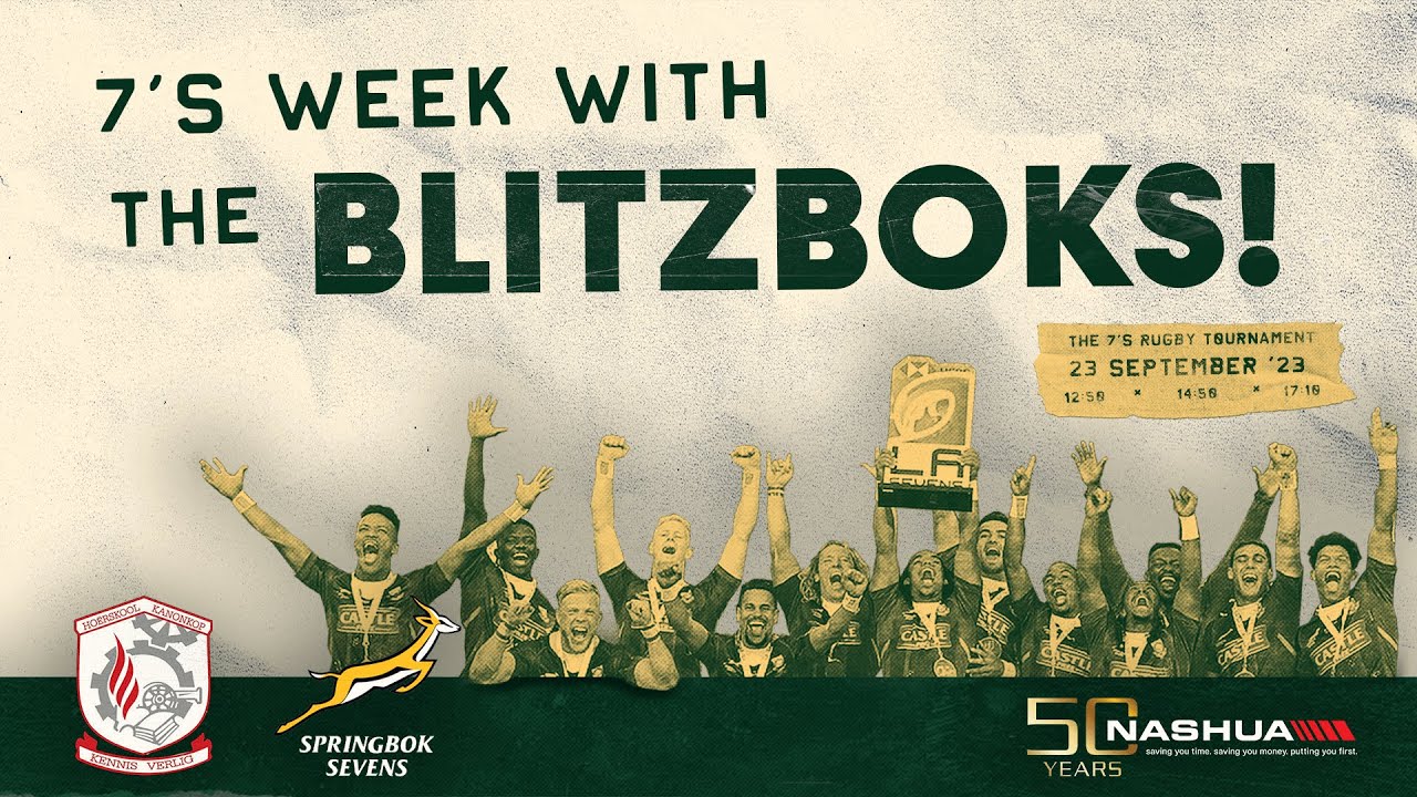 Nashua Mpumalanga & Hoërskool Kanonkop 7's Week - Meeting the Blitzbokke - YouTube