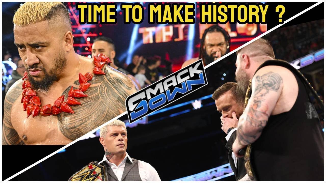 WWE MAKES MORE HISTORY WITH THE FIRST EVER 3 HR SMACKDOWN!! - YouTube