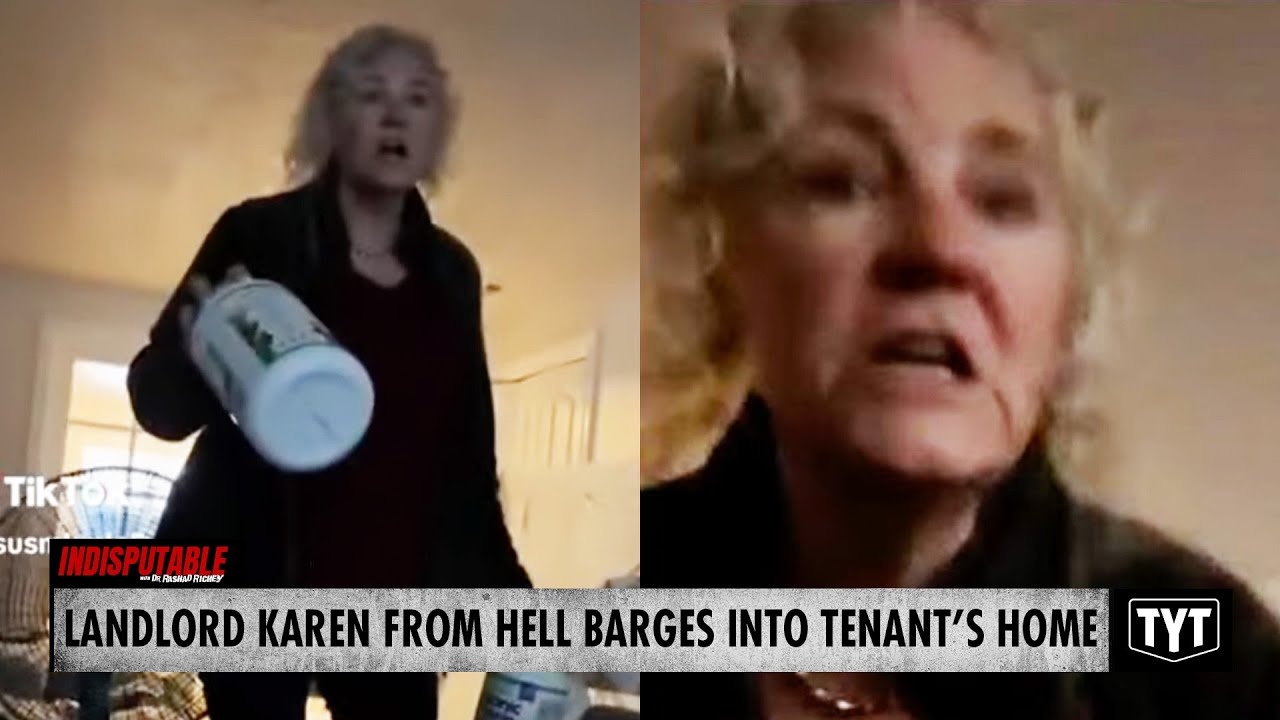 WATCH: Landlord From Hell Attacks Tenant After Barging Into Home - YouTube