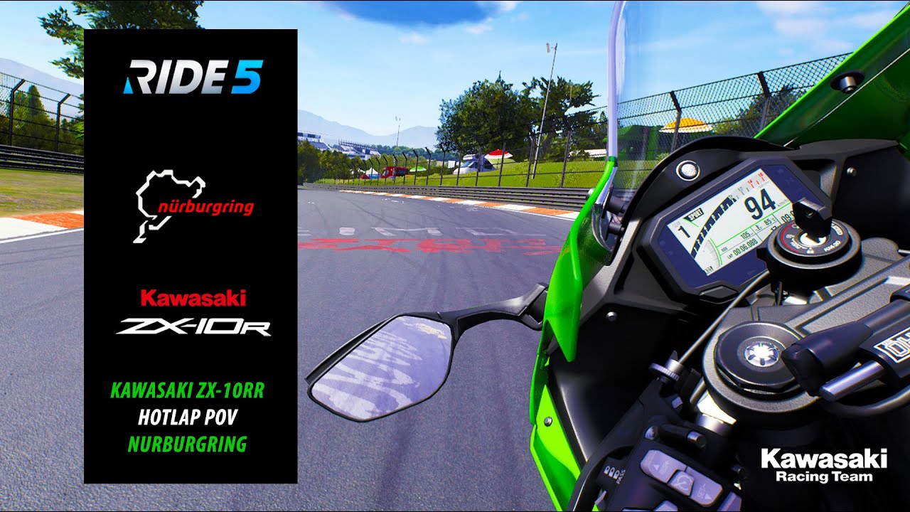 KAWASAKI ZX10-RR - POV HOTLAP - NURBURGRING NORDSCHLEIFE - RIDE 5 # ...
