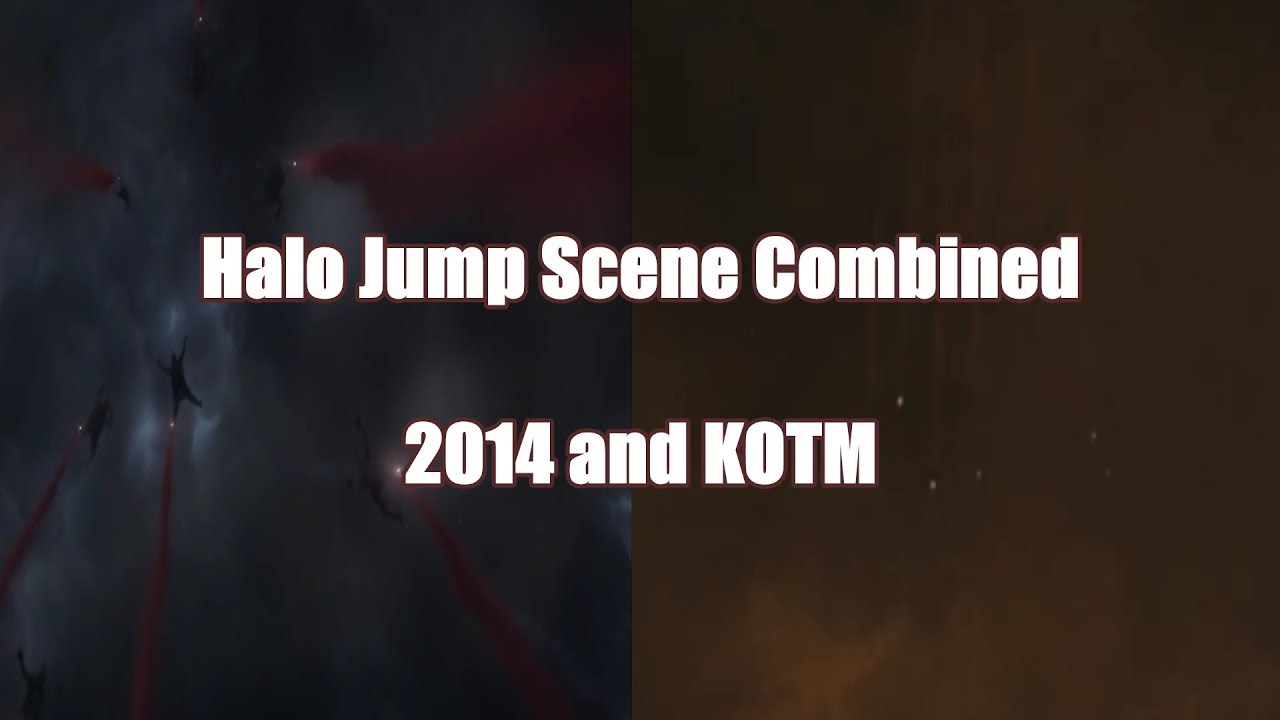 Godzilla Halo Jump Scene from 2014 combined with KOTM opening - YouTube