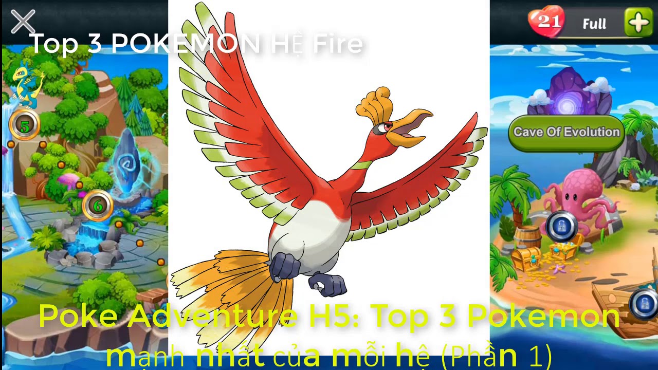 Poke Adventure H5 Top 3 pokemon mạnh nhất các hệ Phần 1 - YouTube