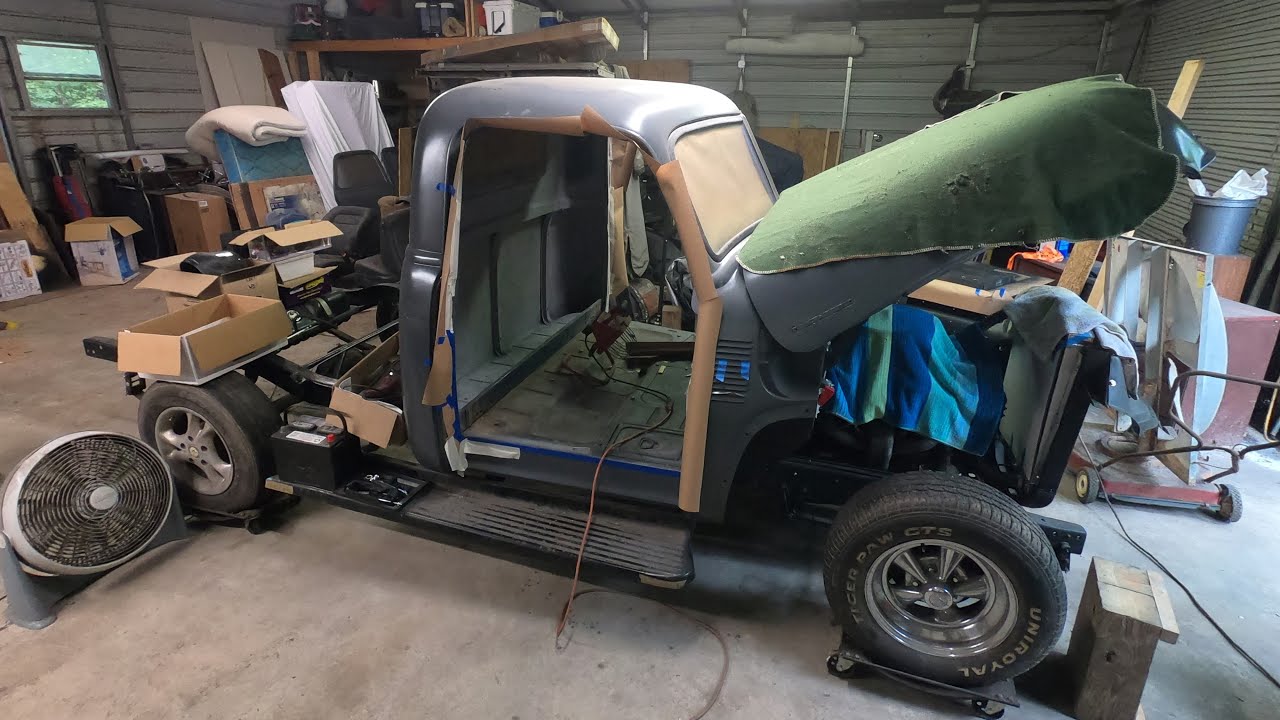 Welding the rear end and fabbing some new shock mounts (New Design ...