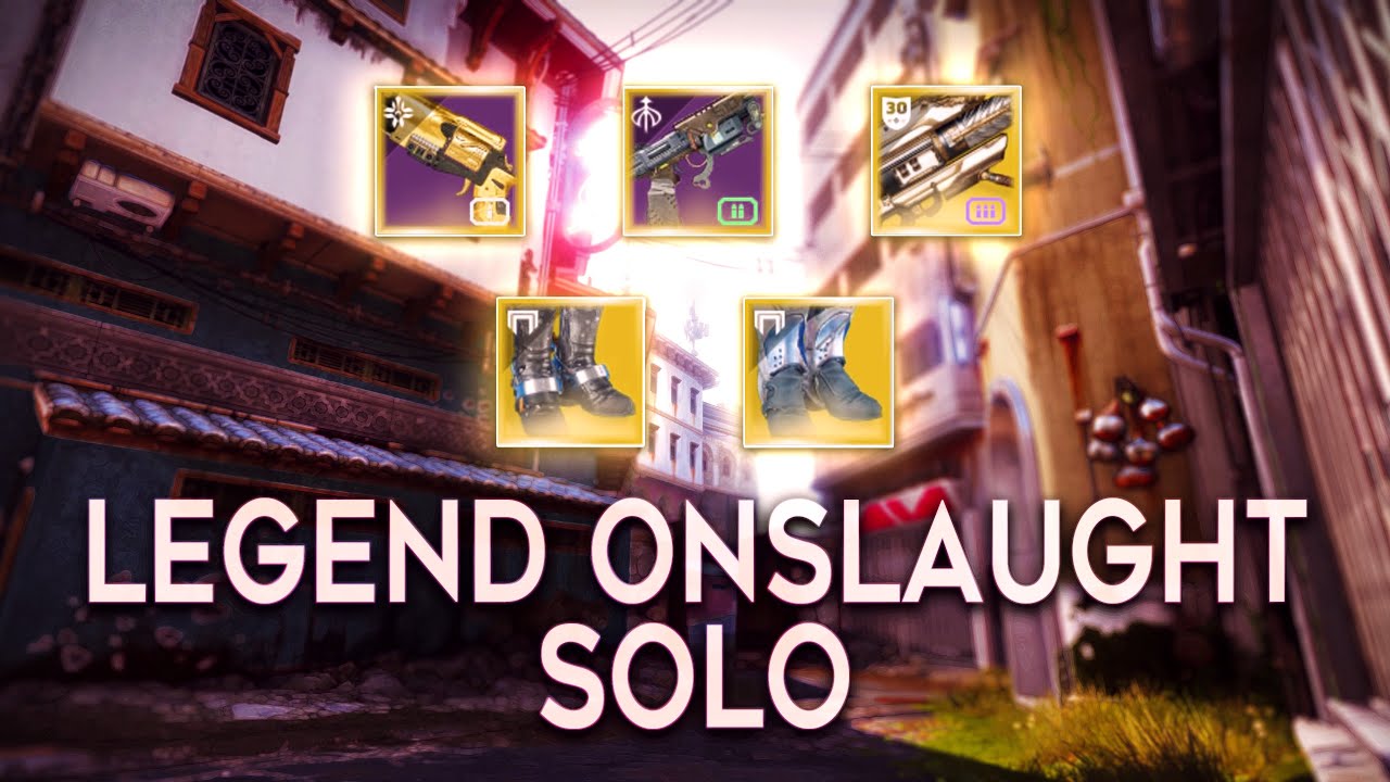 Solo Legend Onslaught on Hunter - YouTube