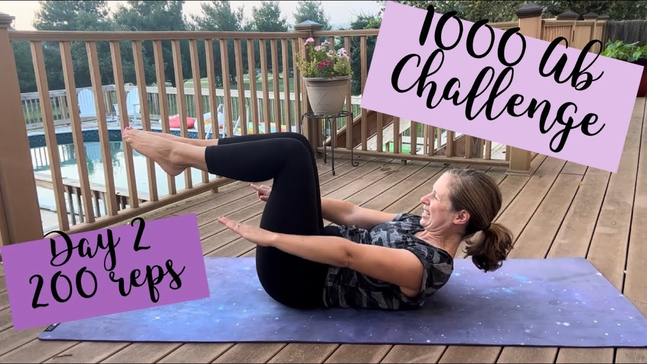 1000 Ab Challenge - Day 2 *200 reps - YouTube