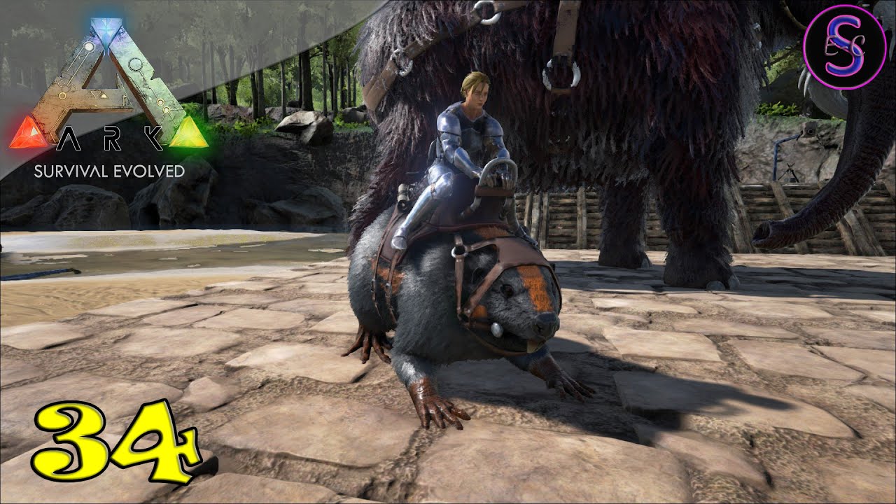 Ark: Survival Evolved - Channel Update & Taming a Giant Beaver E34 ...