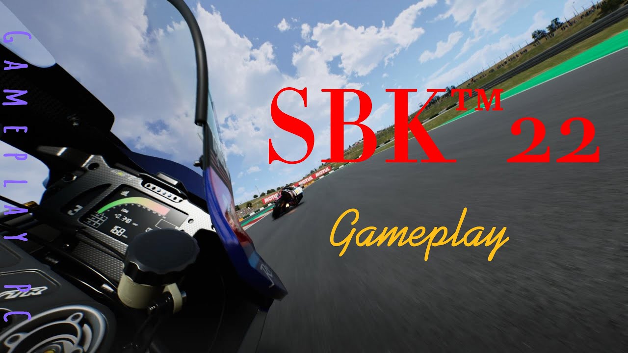 SBK™22 Gameplay PC - YouTube
