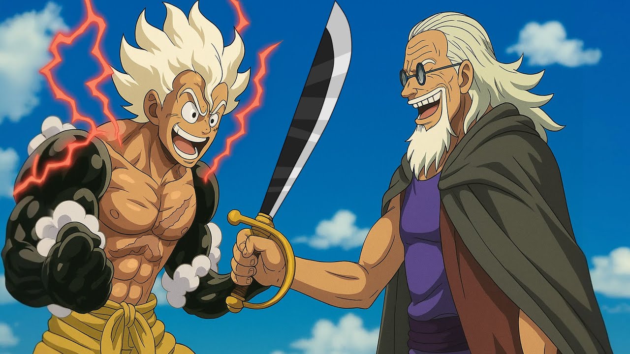 SCOPPER GABAN gibt LUFFY das Schwert des Piratenkönigs -- ONE PIECE ...
