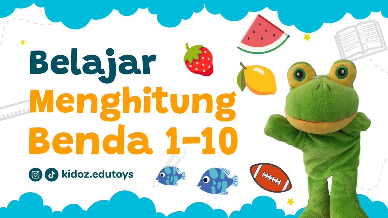 Belajar Menghitung Benda 1-10 untuk Anak Usia Dini - YouTube