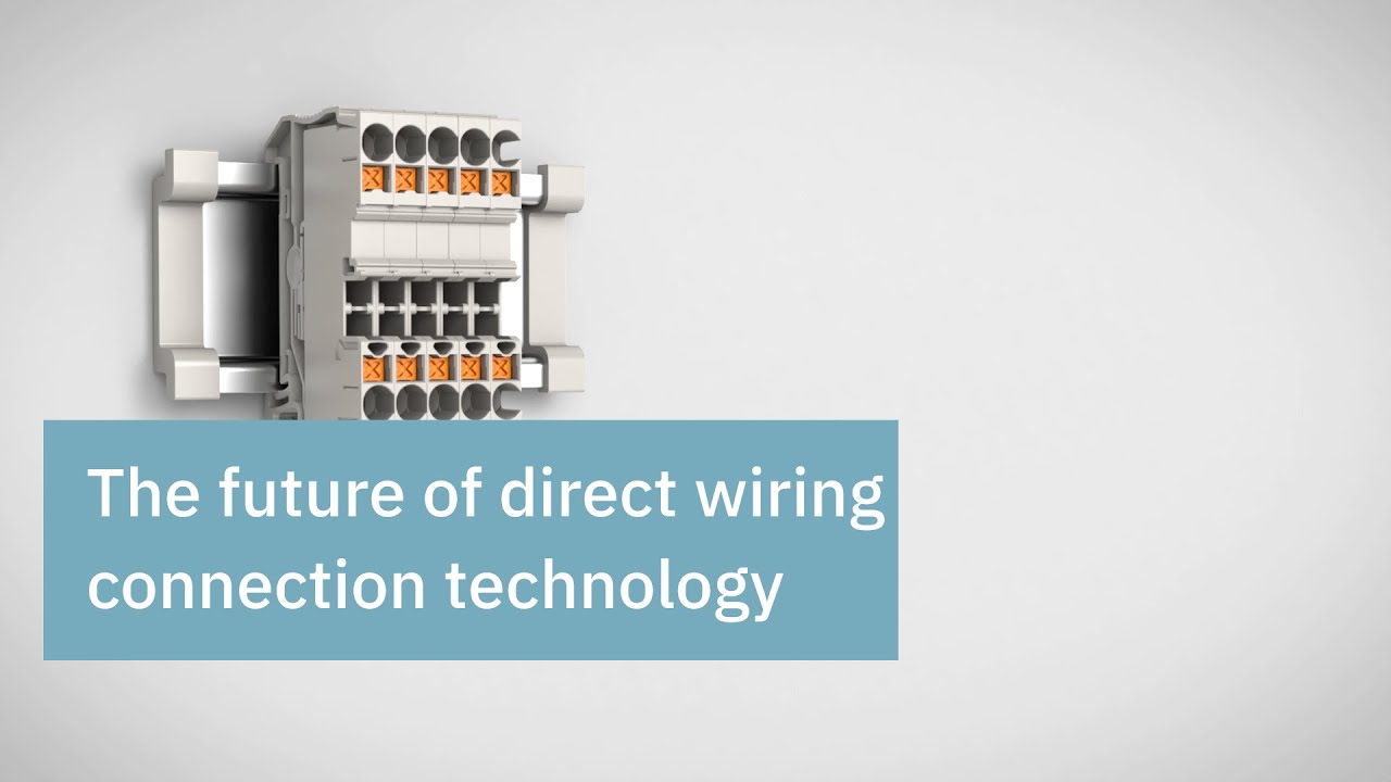 CLIPLINE complete XT: Terminal blocks with Push-X technology - YouTube