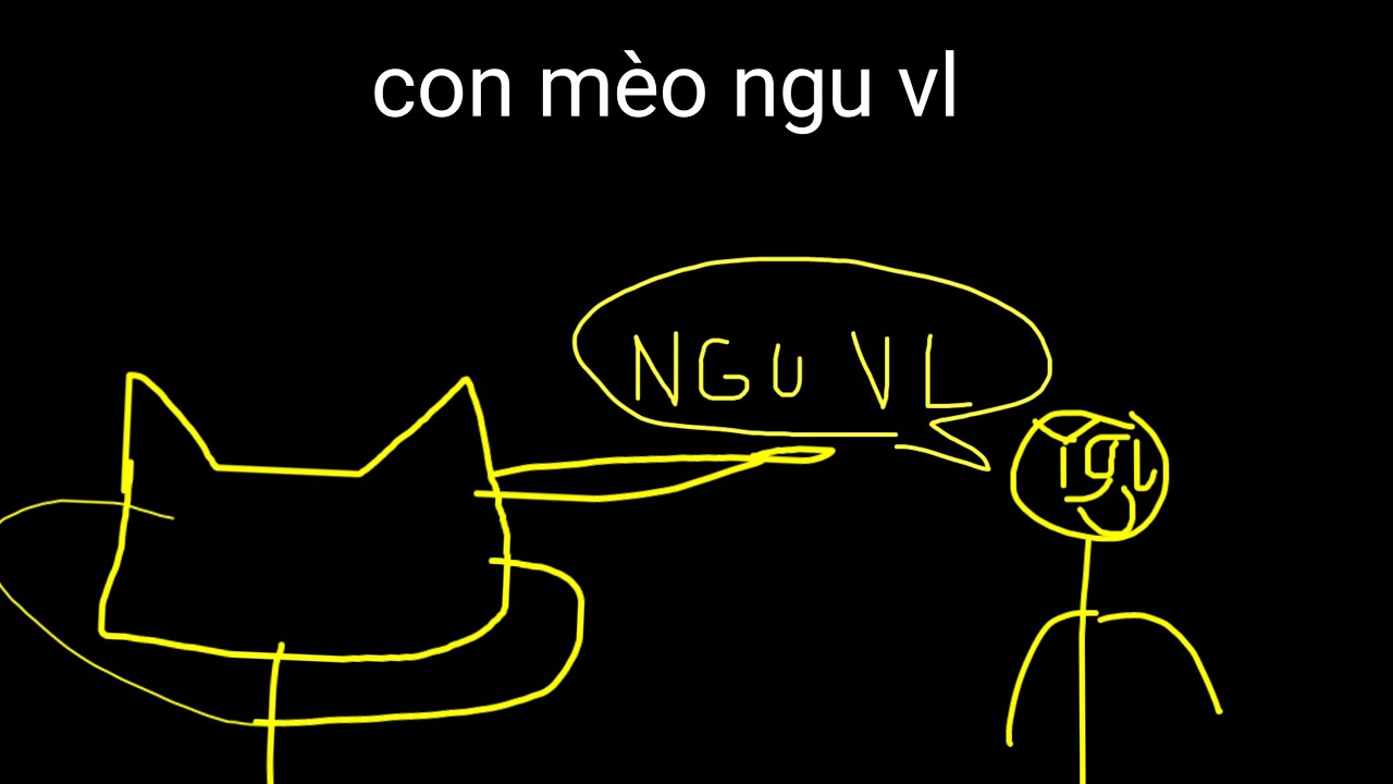 con mèo ngu vl - YouTube
