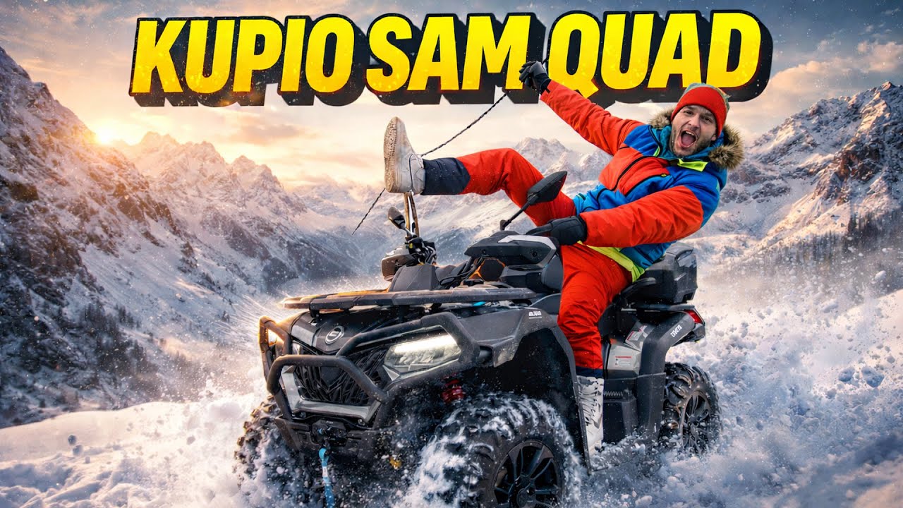 KUPIO SAM QUAD *idemo na planinu* - YouTube