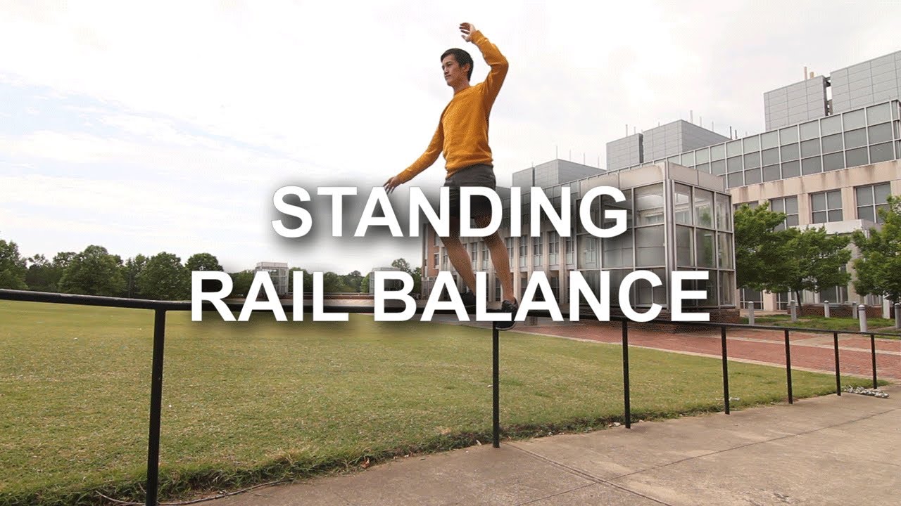 Standing Rail Balance - YouTube