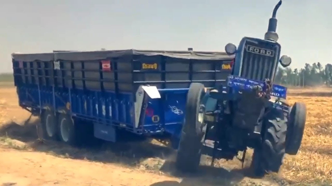 ford 3630 farmtrac 60 massey 241 john deere 5310 se double excle tralla ...