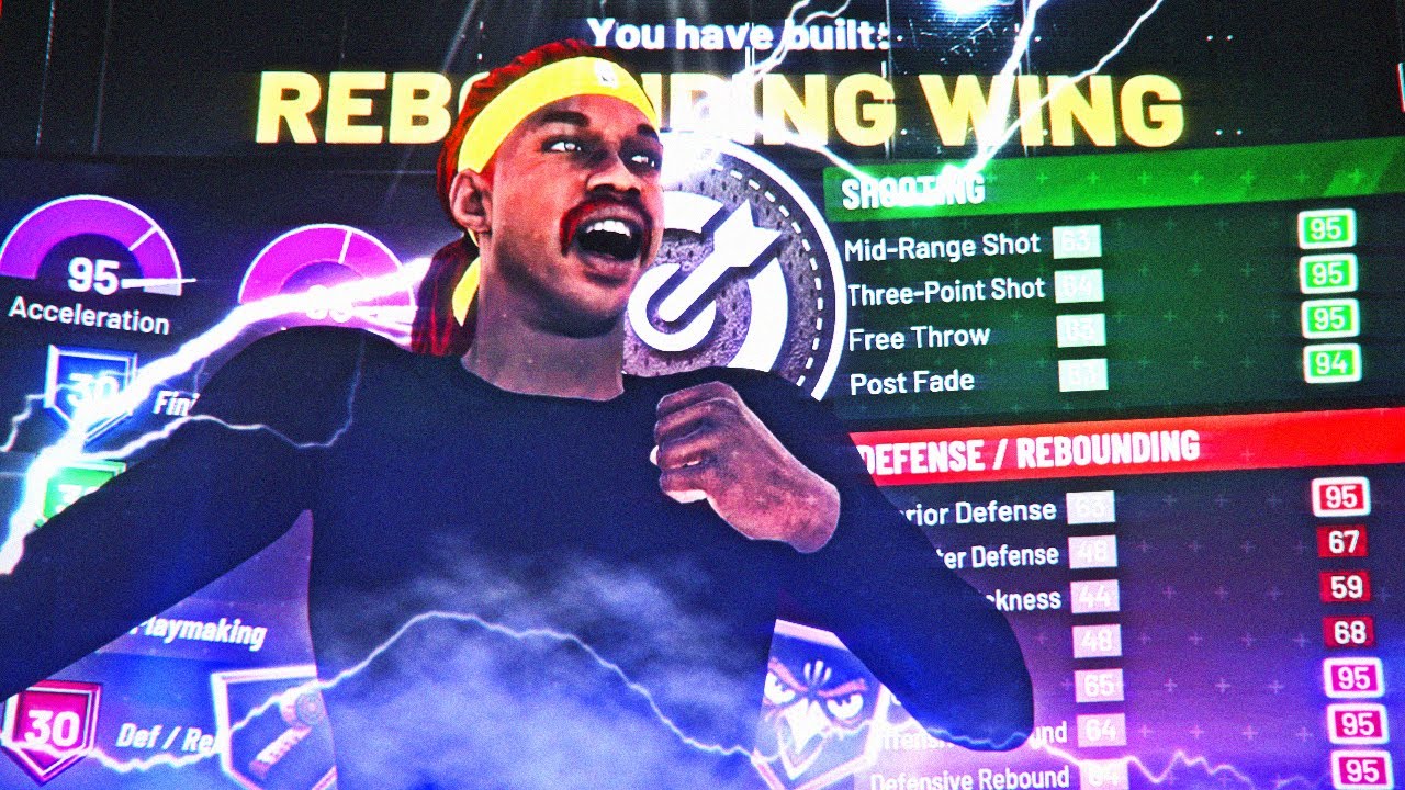 *NEW* BEST REBOUNDING WING BUILD ON NBA 2K20 - YouTube