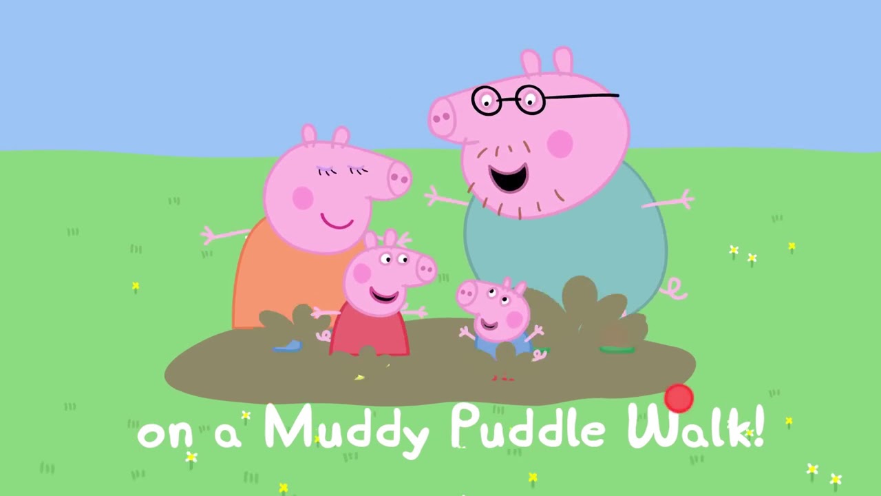 Peppa Pig - Peppa Pig’s Muddy Puddle Walk Song! - YouTube