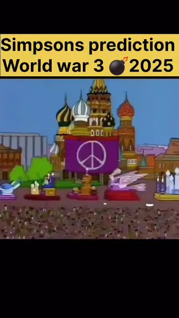 simpsons predicted for upcoming world war 3😨😳#simpsons #trending #trend ...
