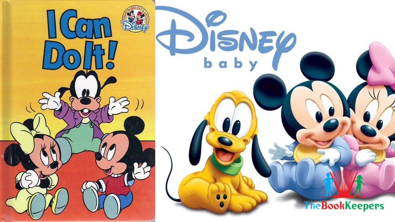 🐯👶 Kids Book Read Aloud: Disney Mickey Mouse Babies : I CAN DO IT ...