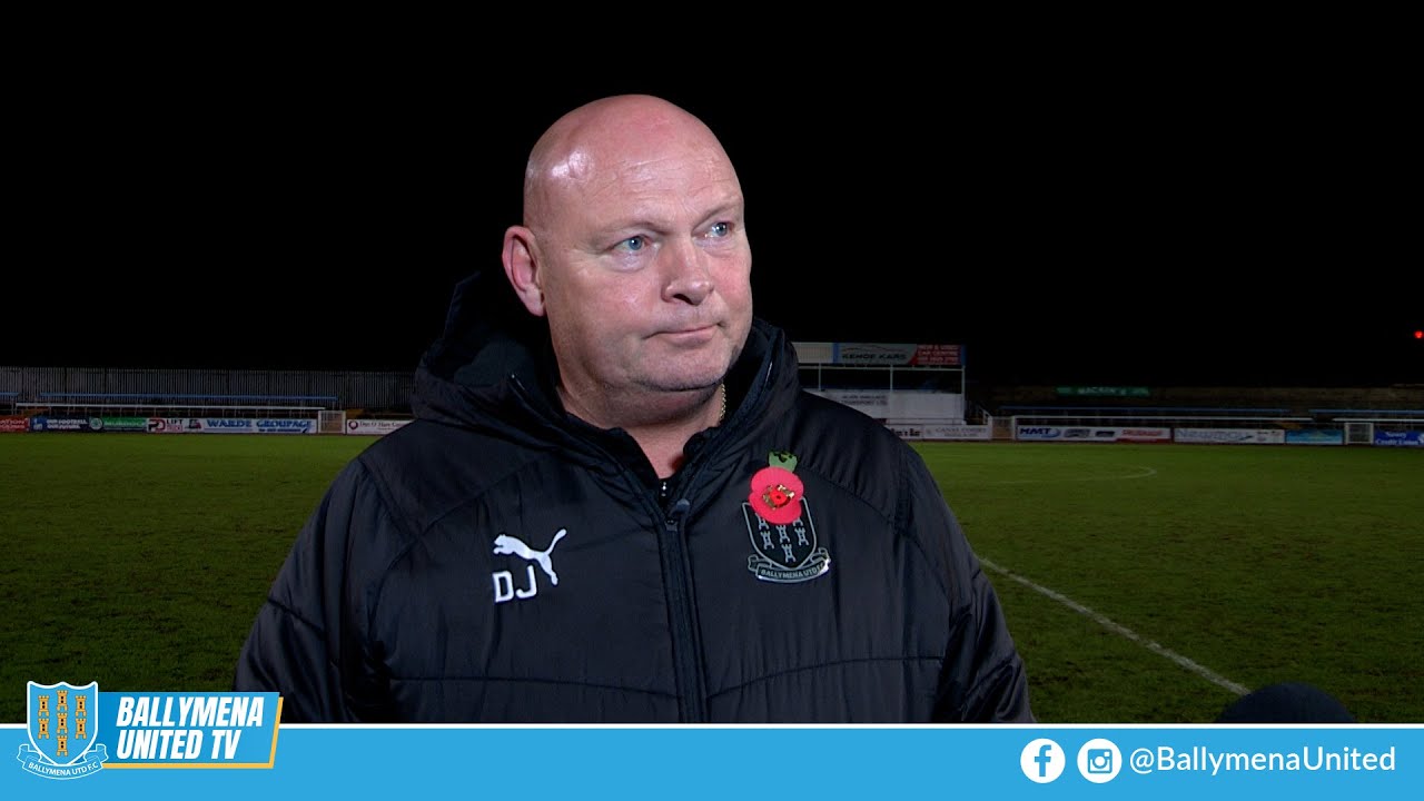 POST MATCH INTERVIEW | David Jeffrey | Newry 3-2 Ballymena United - YouTube