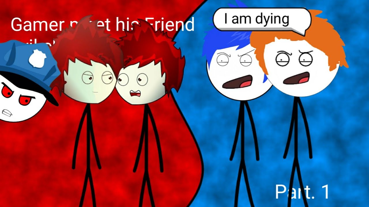 When a Gamer's Friend meet his Evil Clone |ft.Adhee Playz|Leon David ...