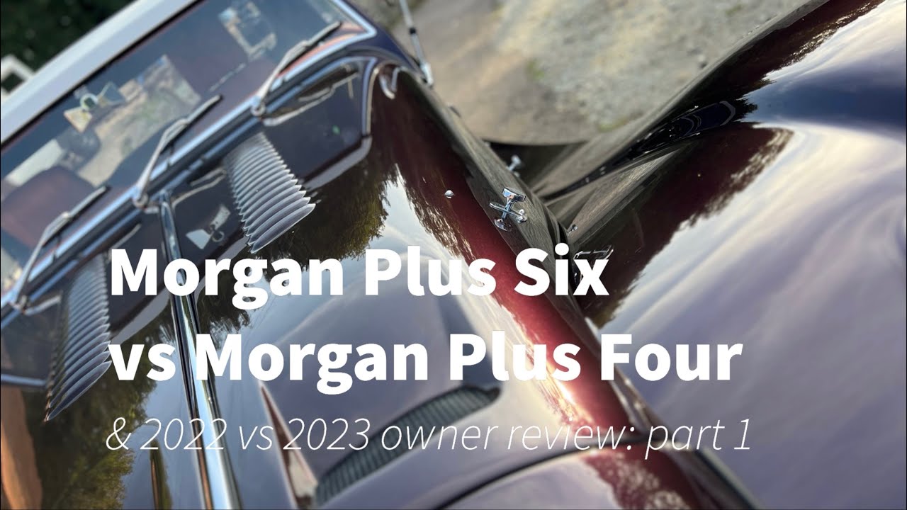 Morgan Plus Six vs Morgan Plus Four, 2022 vs 2023 and Brands Hatch ...