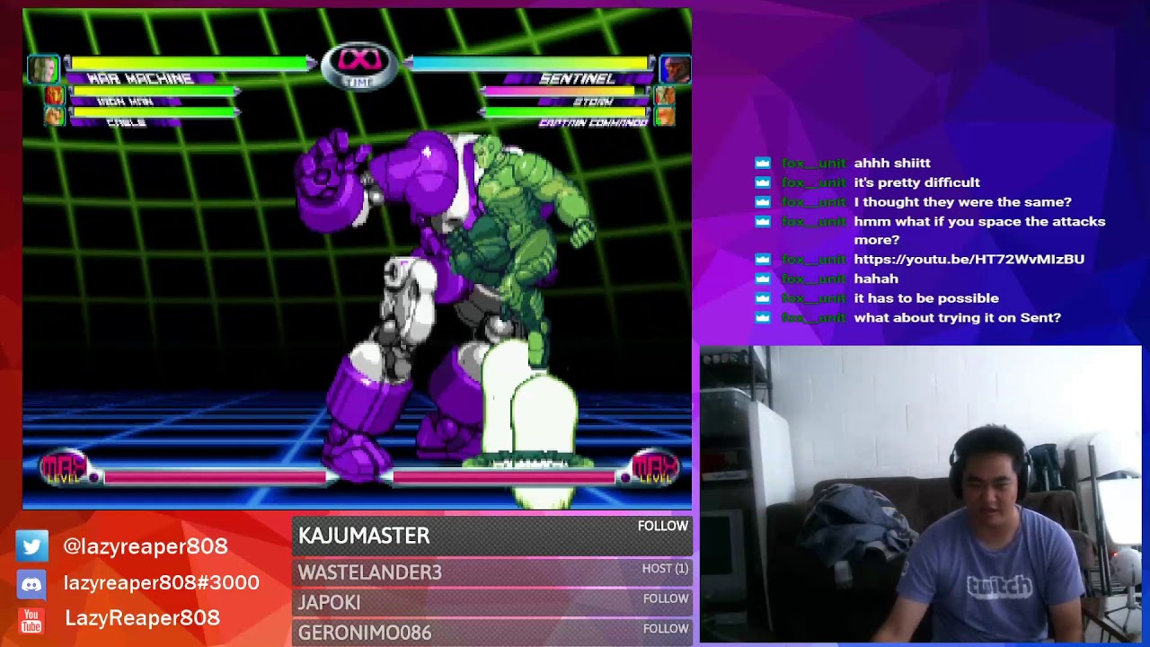 MvC2: Training Mode! 02-26-20 - YouTube