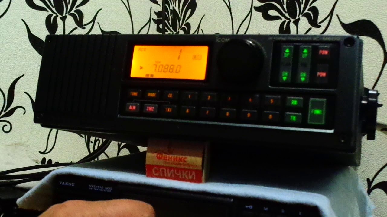 Морской КВ трансивер ICOM IC-M600. - YouTube