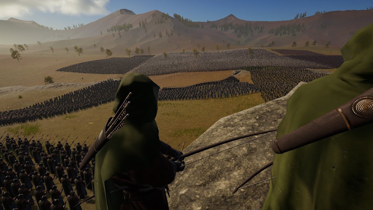 Good vs Evil - LOTR - Epic Fantasy Battle Simulator - YouTube