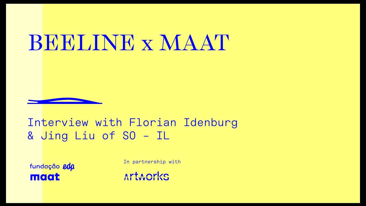 Beeline – An Interview with Florian Idenburg and Jing Liu (SO - IL) - YouTube