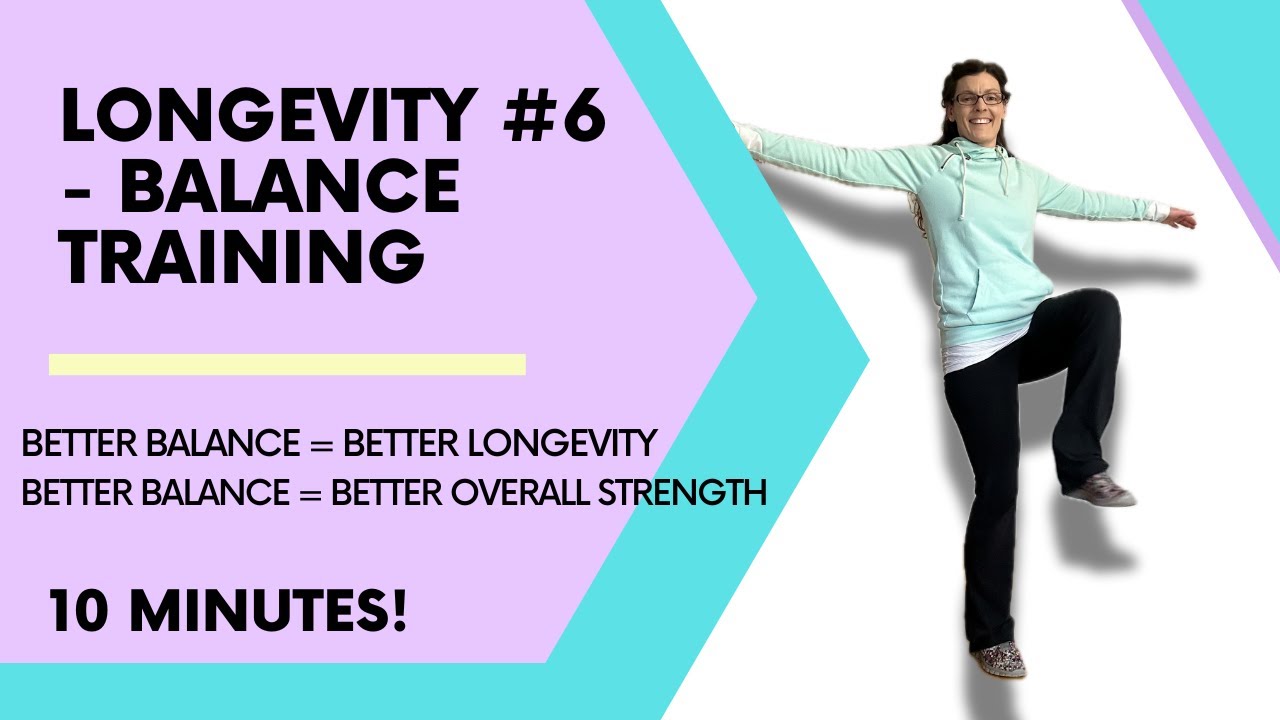 Longevity #6 - BALANCE TRAINING WORKOUT! #balancetraining #exercise # ...