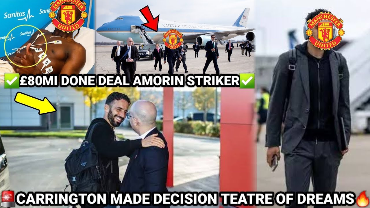 🚨WOW £80MI🔥Confirmed sir jim striker player to manchester ruben Amorin ...