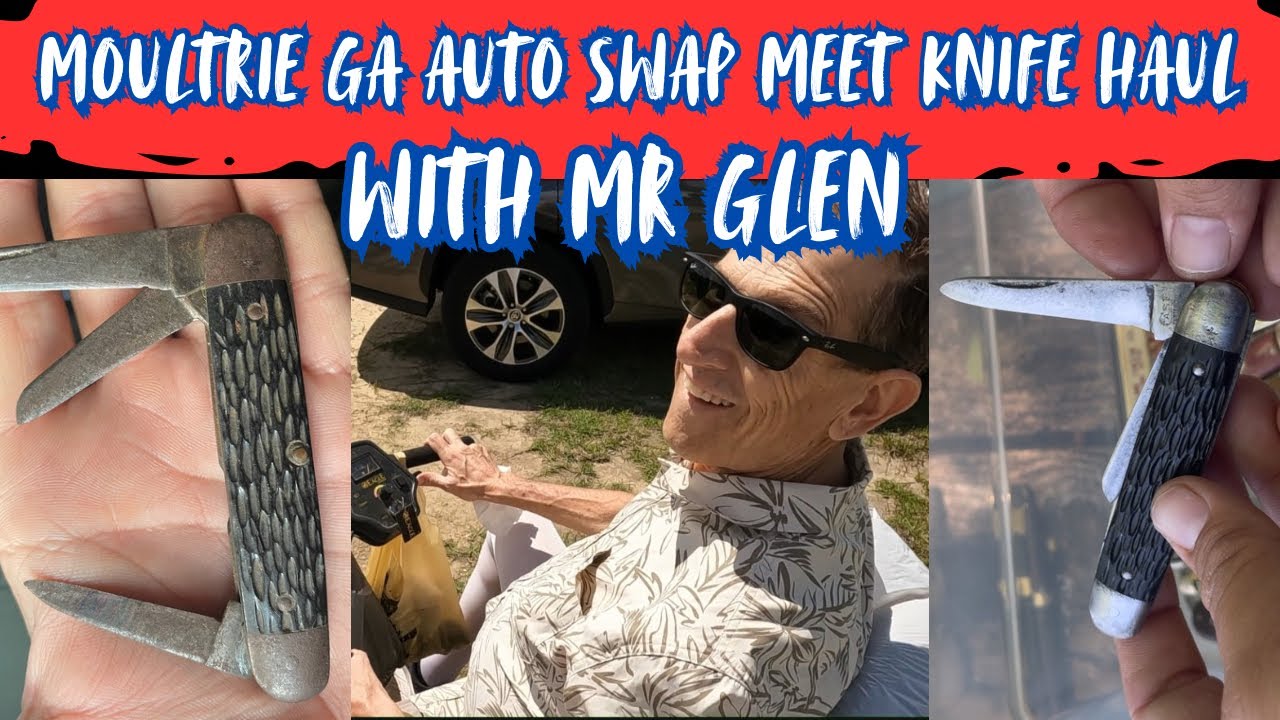 Knife Haul Review from Moultrie Ga Automotive Swap Meet - YouTube