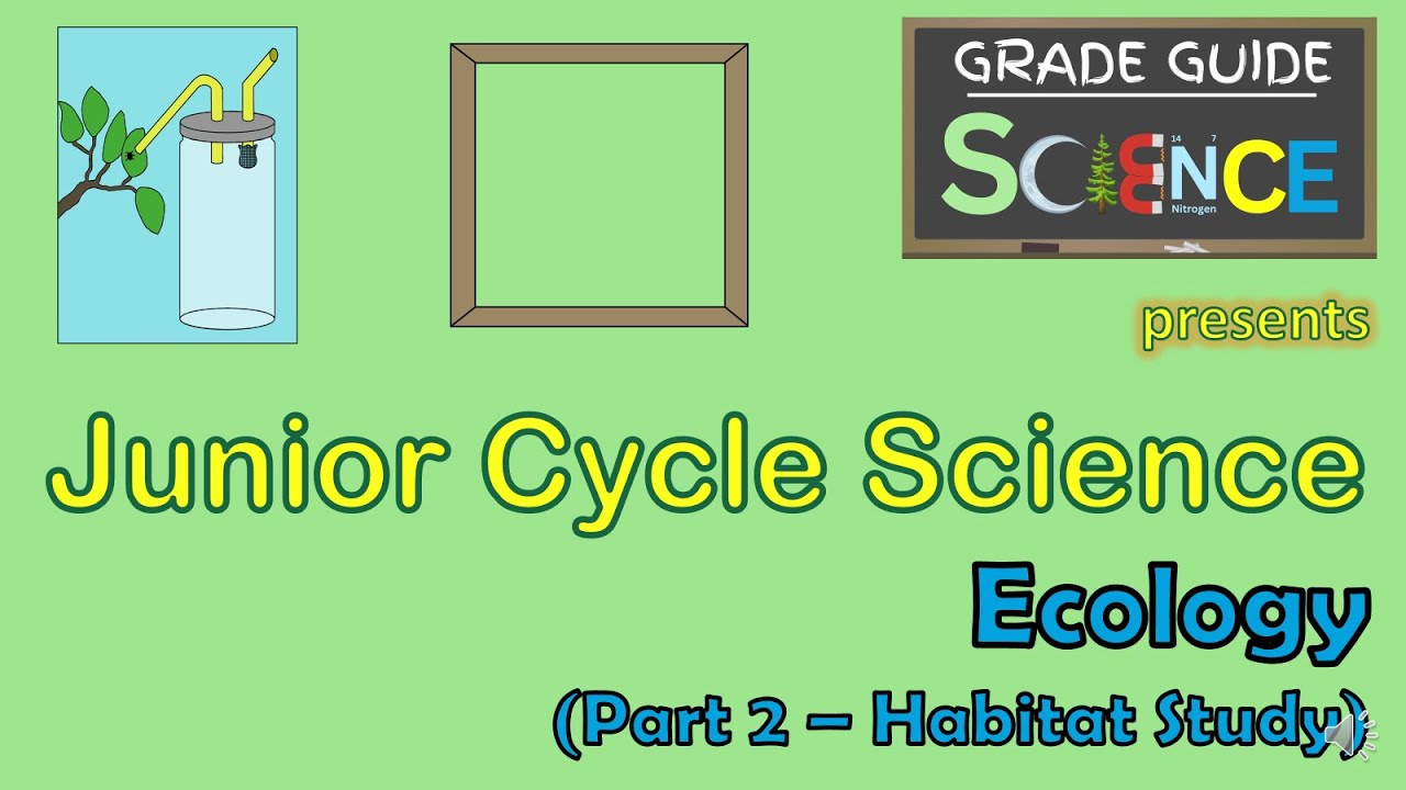 Ecology (Part 2) - Habitat Study - Junior Cycle Science - Revision ...
