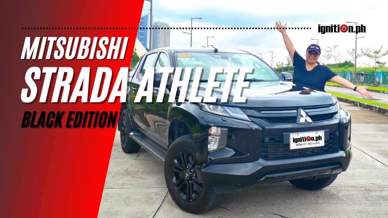 2023 Mitsubishi Strada Athlete Black Edition - ignitionPH - YouTube