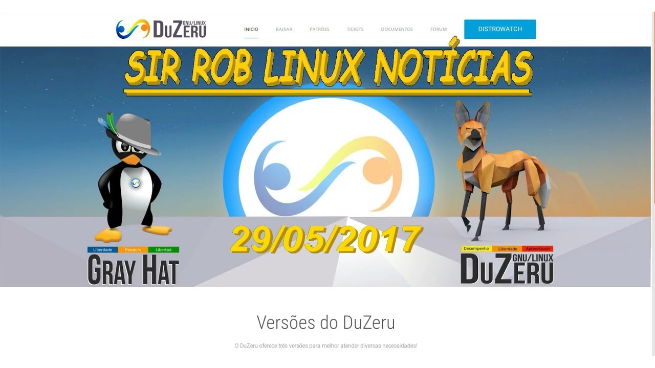 Linux Notícias 21 a 27/5/17 - Corrija Samba_Duzeru 2.4_SteamOS sem Pró_Vulkan domina Mundo - YouTube