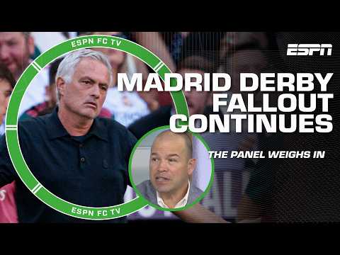 ‘This is typical Jose Mourinho’ – Ale Moreno’s take on Madrid Derby fallout | ESPN FC