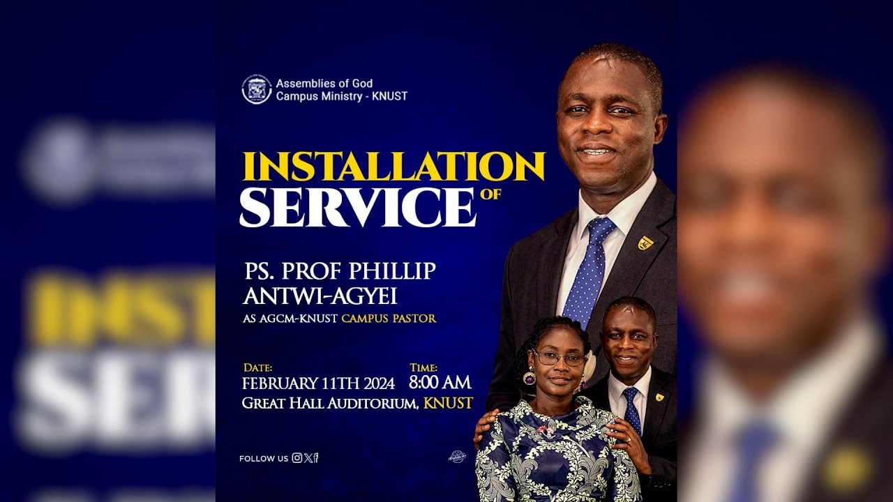 CAMPUS PASTOR'S INSTALLATION SERVICE. - YouTube