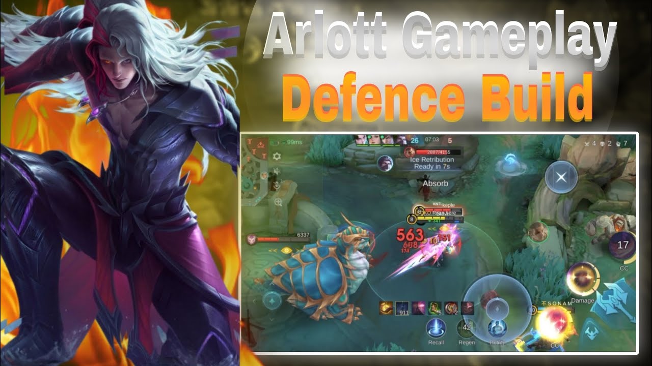 Arlott best build 2025 | Arlott gameplay tutorial with defence build ...