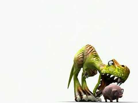 Crazy Dinos And a Pig - YouTube