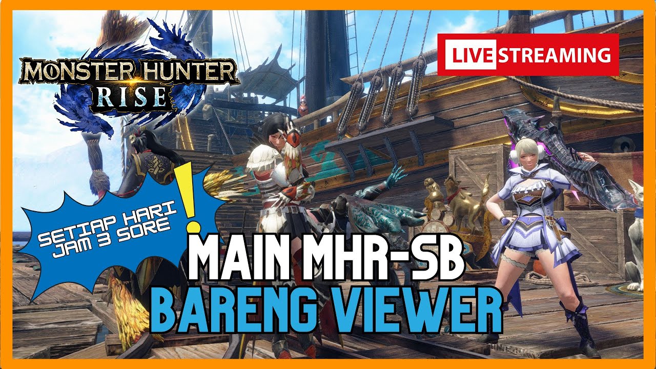 [🔴LIVE] Sekuat apa Sih Anomaly Monster | Monster Hunter Rise: Sunbreak ...